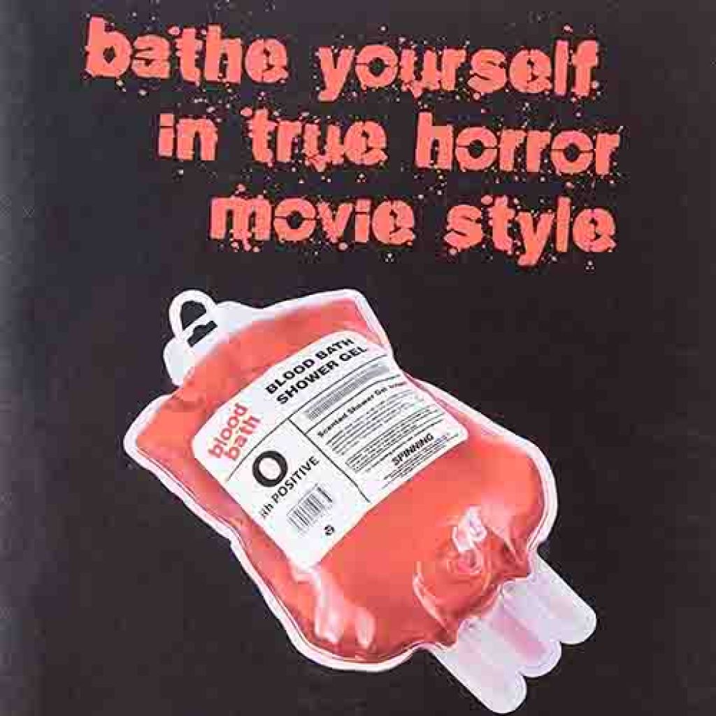 Blood Bath Shower Gel - Cool Things To Buy